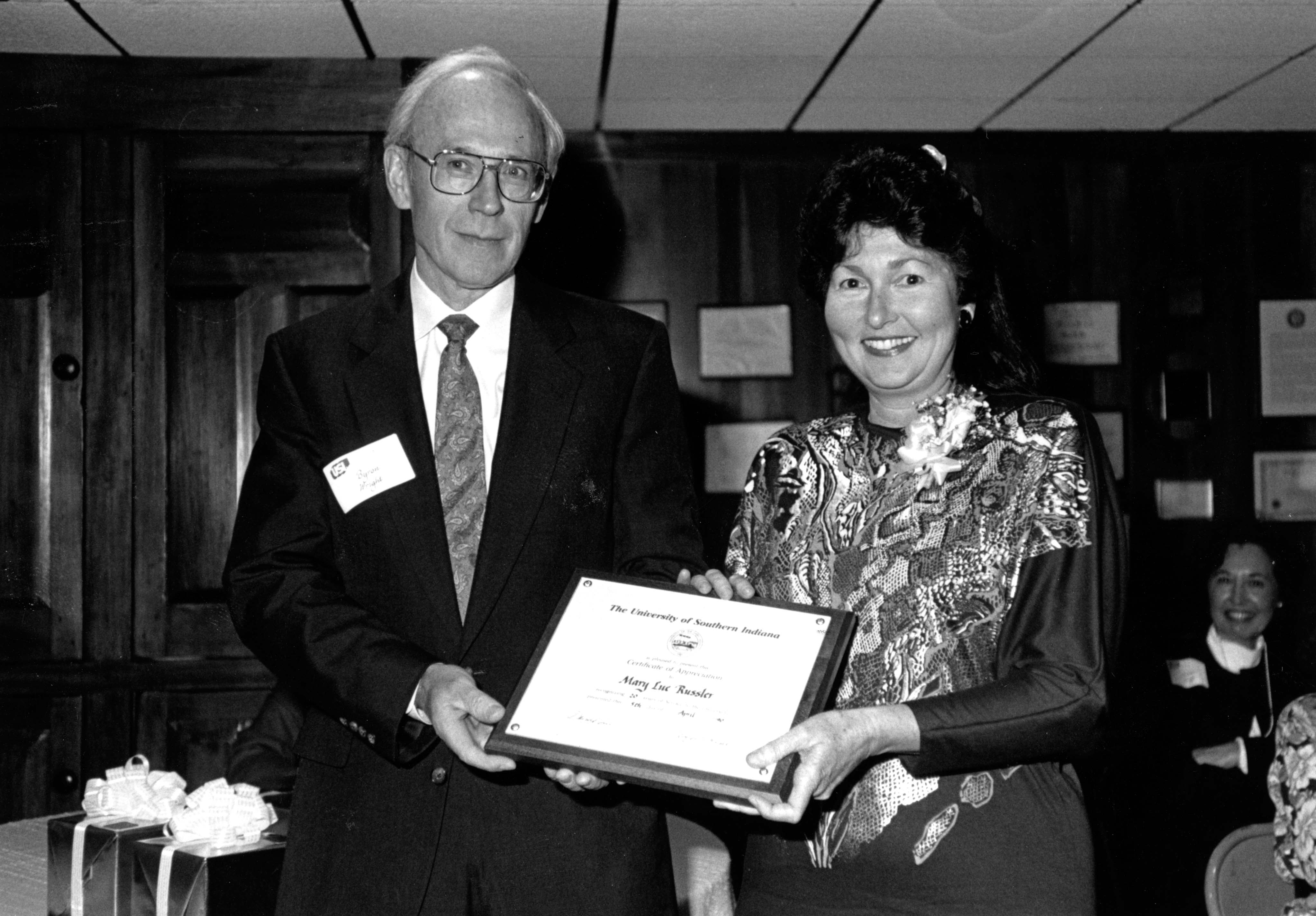 Remembering USI Leader, Byron Wright – amUSIngArtifacts